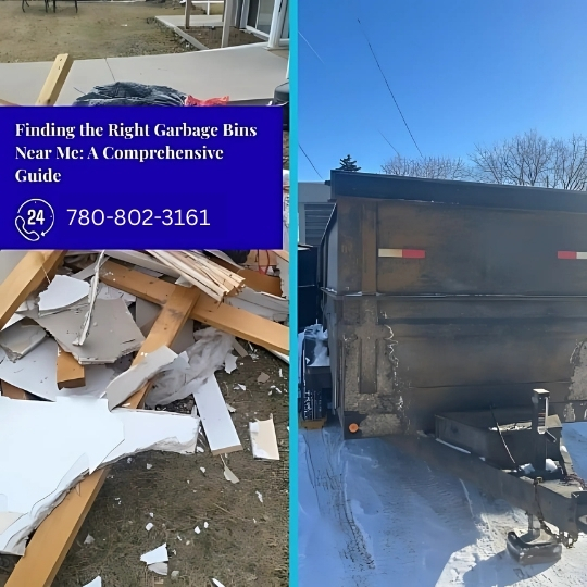 Finding the Right Garbage Bins Near Me: A Comprehensive Guide